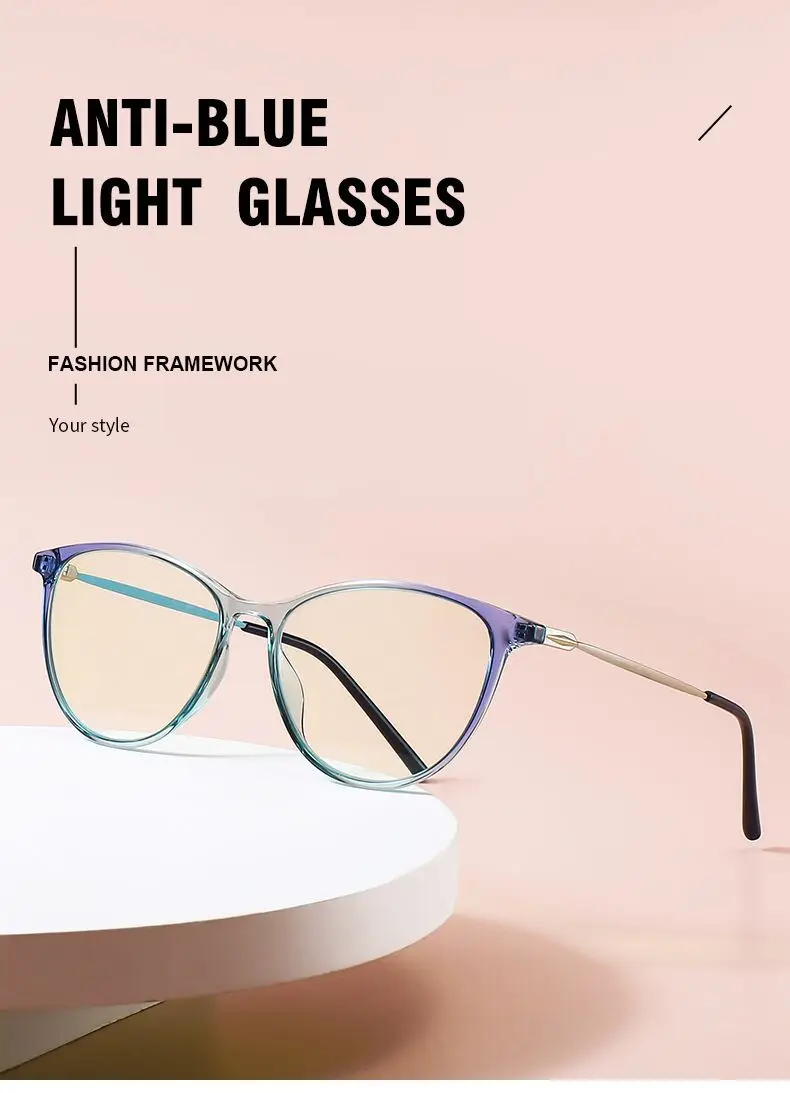 C387 gris bleu - Dioptrie +0,75 - Lunettes De Lecture Yeux De Chat Pour ...