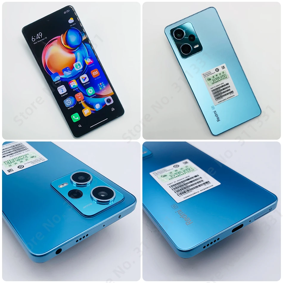 Xiaomi Redmi Note 12 Pro 128gb/256gb Smartphone Mtk Dimensity 1080 Octa ...