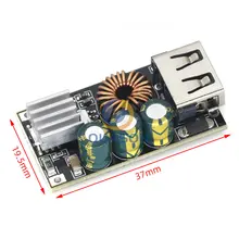 QC3.0 Apple Huawei MTK Samsung DIY Fast Charger DC 5-32V 24W Step-down Module for Emergency ...