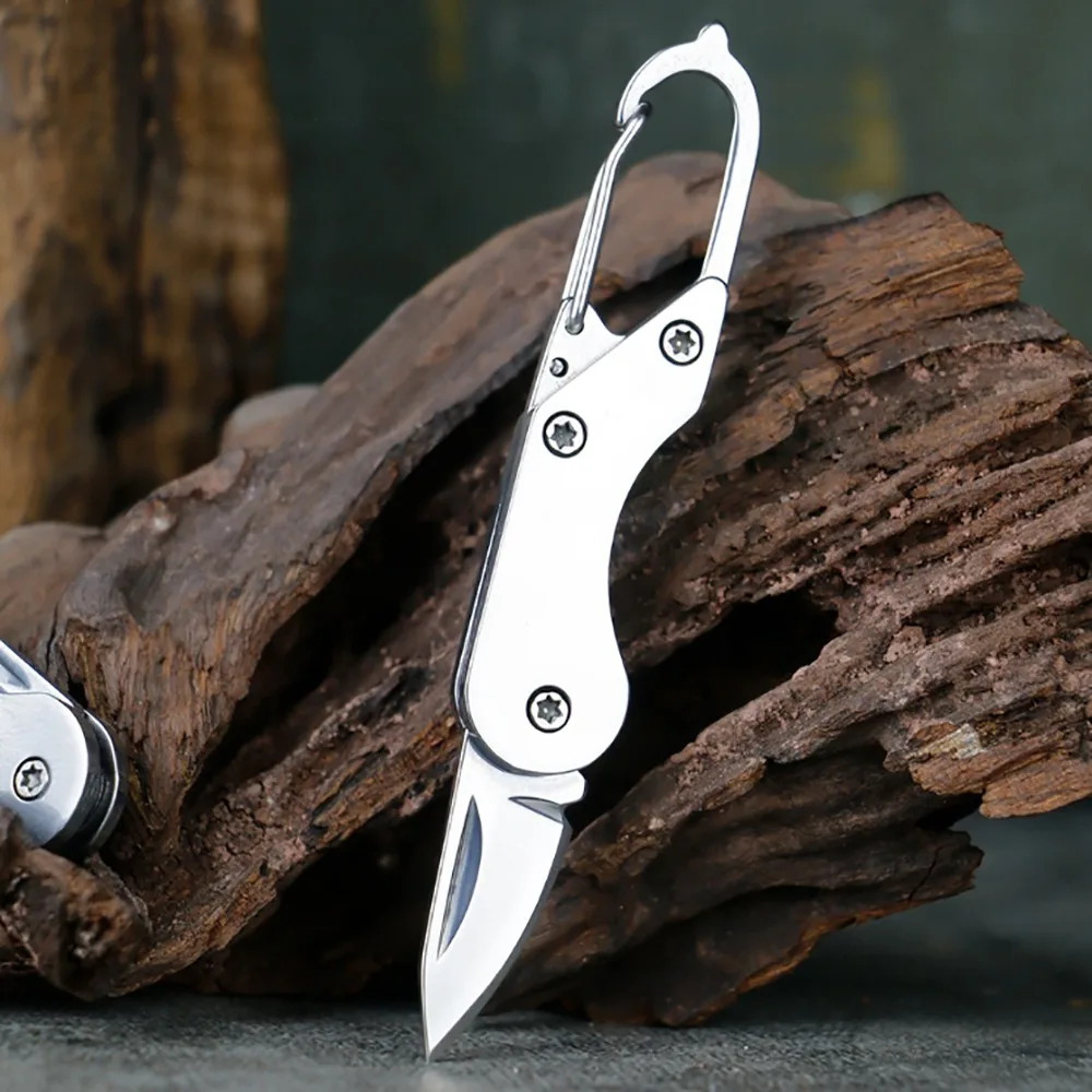 Stainless-Steel-Mini-Folding-Knife-Outdoor-Camping-Portable-Pocket ...