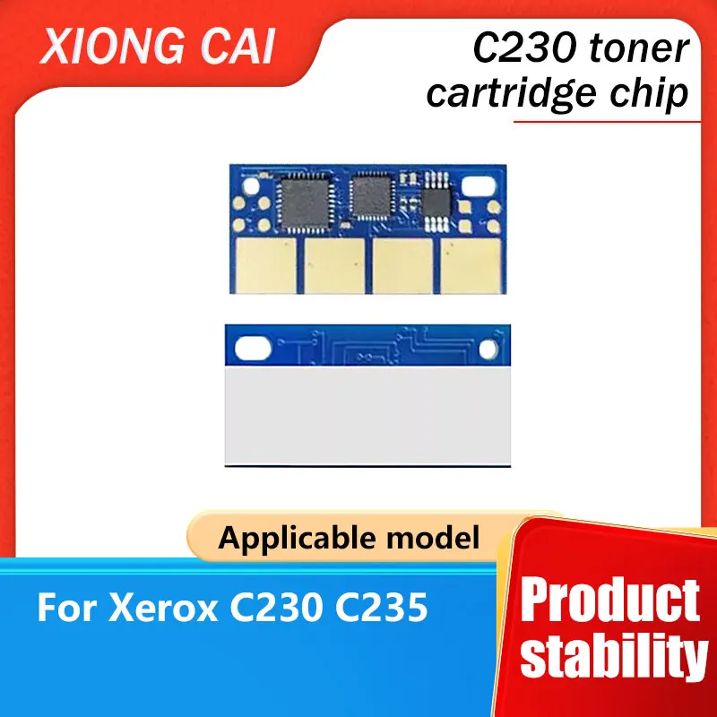 Chip de cartucho de tóner C230 C230 006R04383 006R04384 006R04385 ...