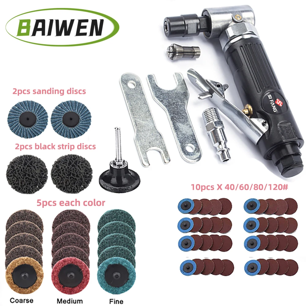 90 Degree Air Angle Die Grinder Pneumatic Grinding Machine Polisher ...
