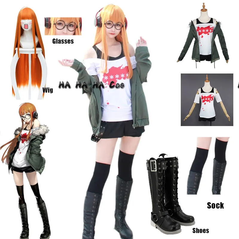 New-Futaba-Sakura-Game-Cosplay-Persona-5-Costume-Futaba-Sakura-Navi ...