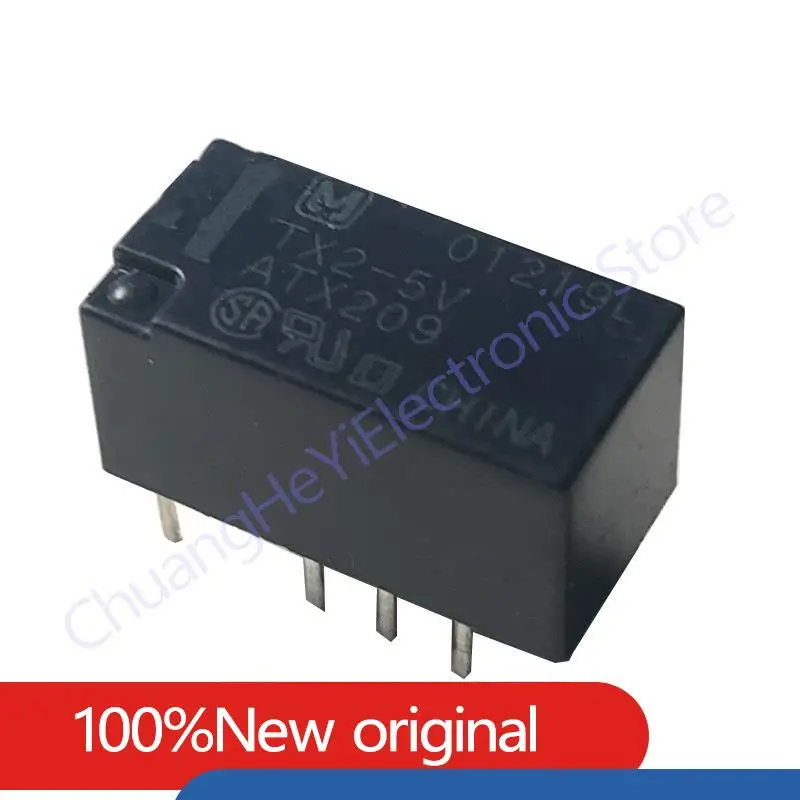2Pcs-lot-Original-New-power-relay-TX2-5V-TX2-12V-TX2-24V-two-open-and ...