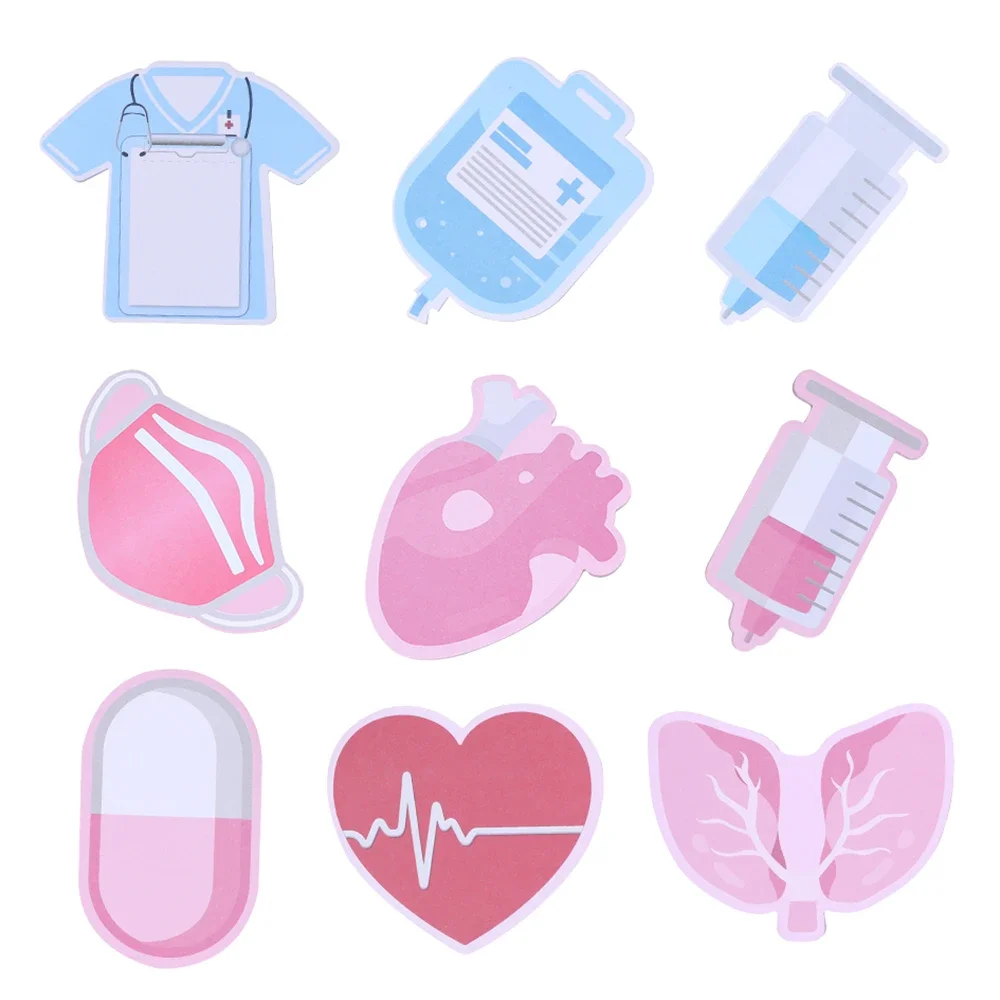 Novelty-Medical-Nurse-Sticky-Notes-Diary-3D-Memo-Pad-Cute-Kawaii-Doctor ...