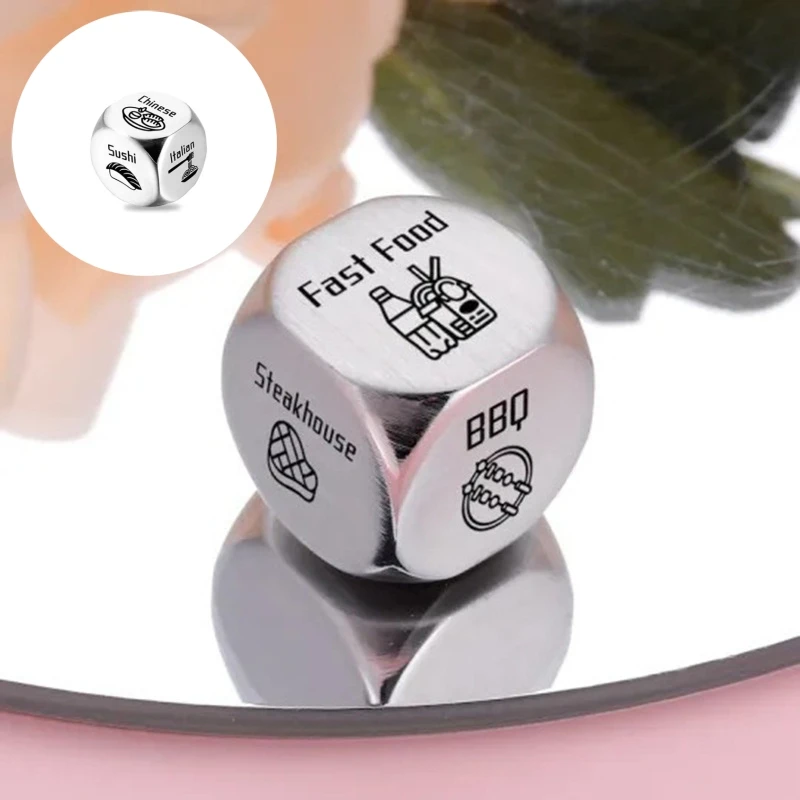 Food-Dice-Personalized-Decision-Dice-Engraved-Sushi-BBQ-Burgers ...