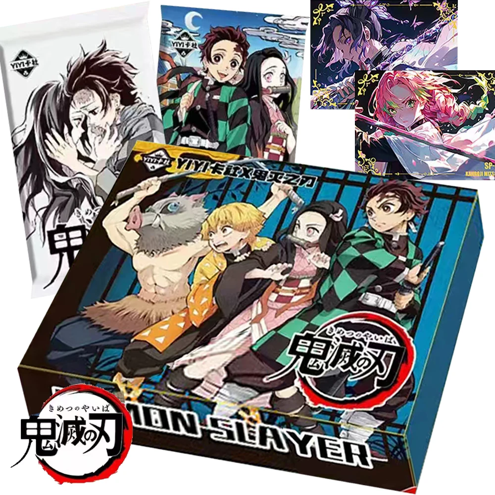 Original Demon Slayer Collection Card Popular Anime Rare Limited ...