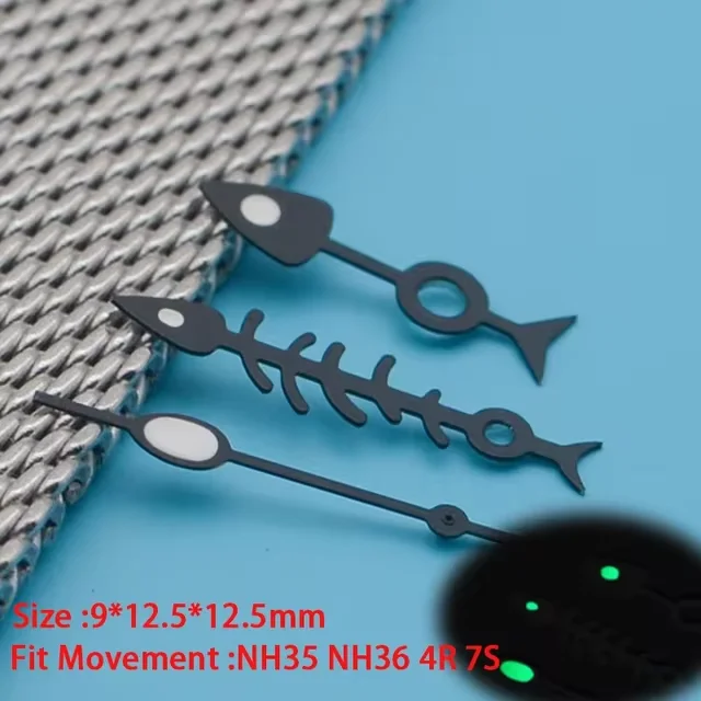 Luminous-Watch-Hands-for-Men-NH36-NH35-Movement-3-Agulhas-Branco-Preto ...