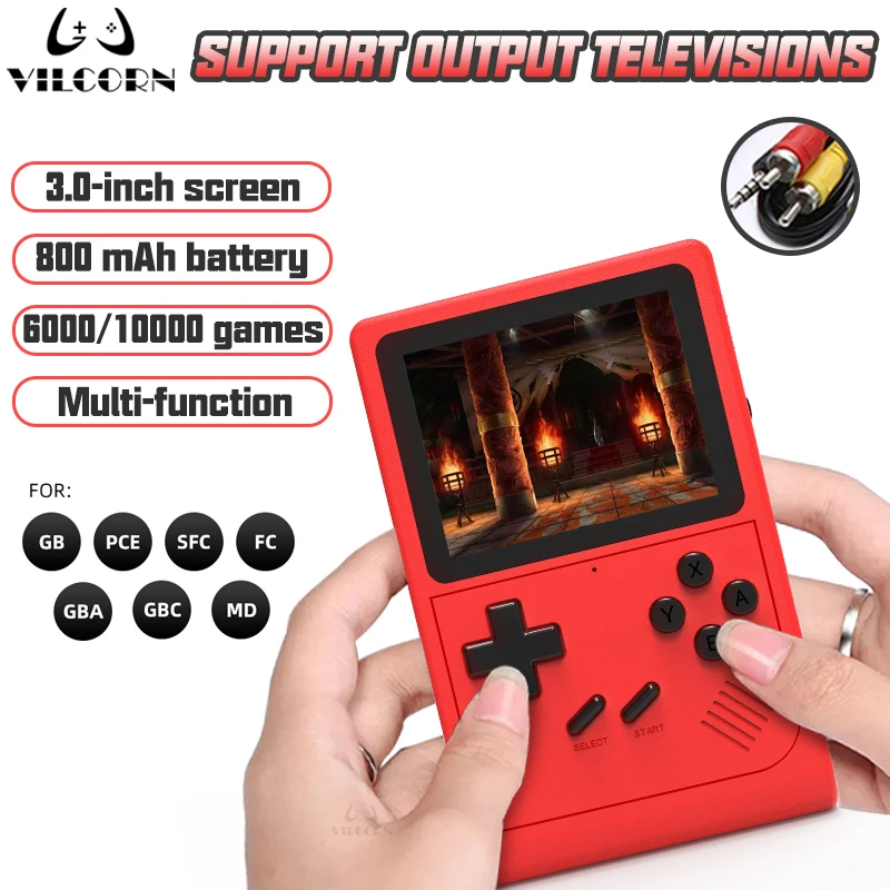 Portable-Handheld-Video-Game-Console-3-0-Inch-Color-LCD-Kids-Color-Game ...