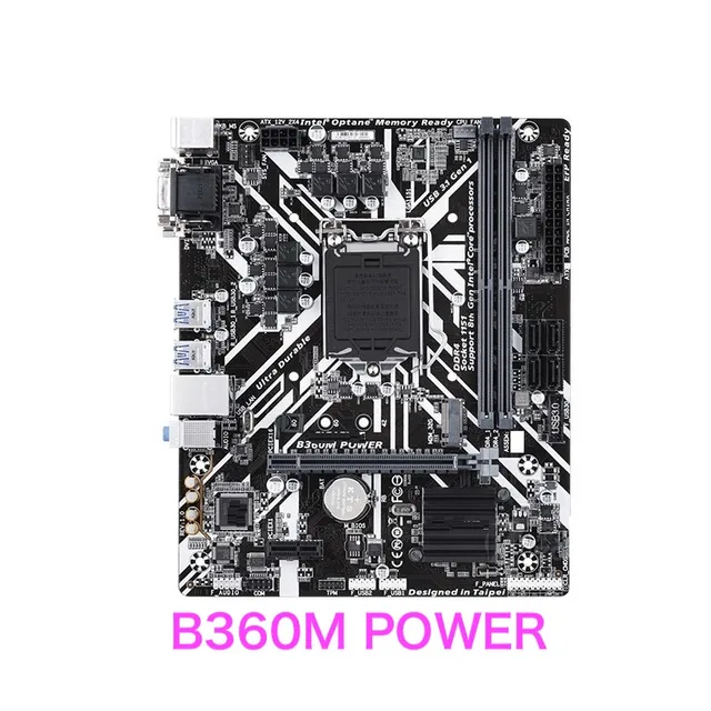 Gigabyte B360M POWER Desktop Motherboard 32GB LGA 1151 DDR4 Micro ATX ...