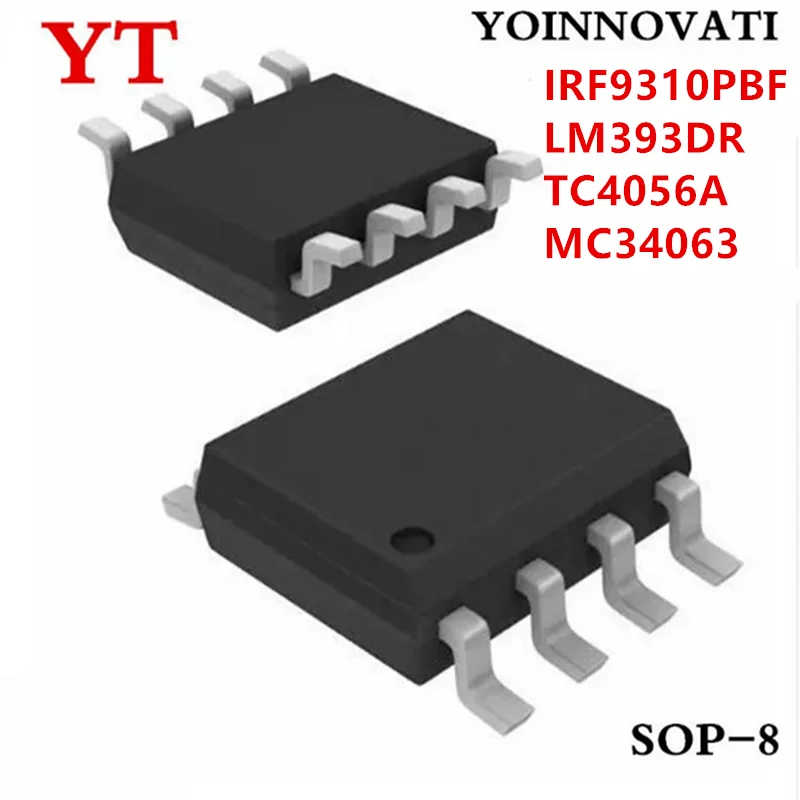 5PCS-50PCS-MC34063-34063-MC34063A-TC4056A-TC4056-LM393DR-LM393-IRF9310 ...