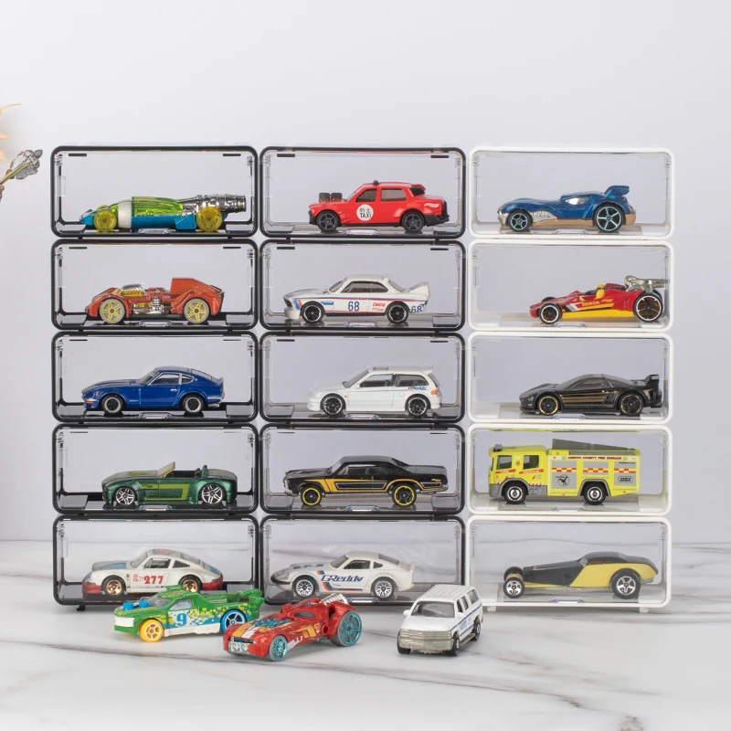 1/64 Diecast Model Car Display Box Mini Transparent ABS Plastic ...