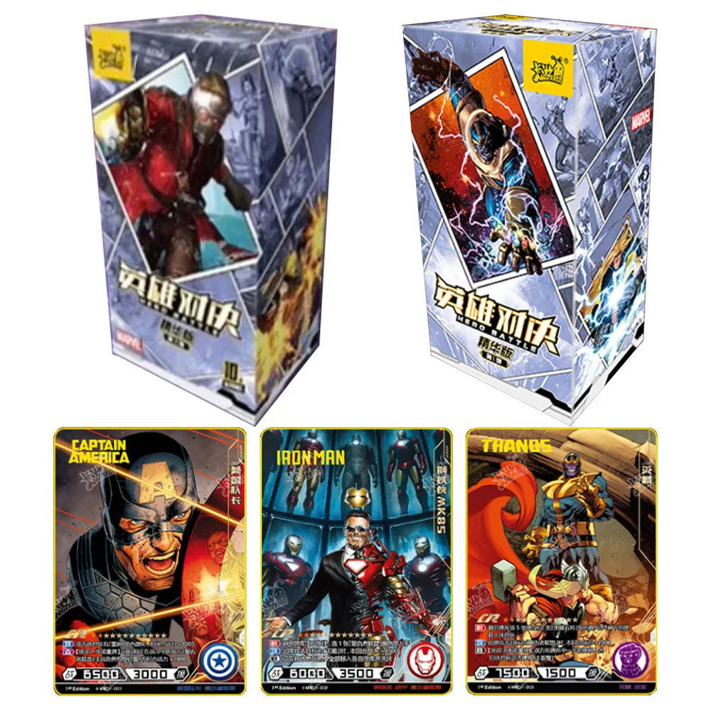 KAYOU-Marvel-Avengers-Heroes-Duel-Card-Essence-Version-CR-Card-Genuine-Toy-Card-Package ...