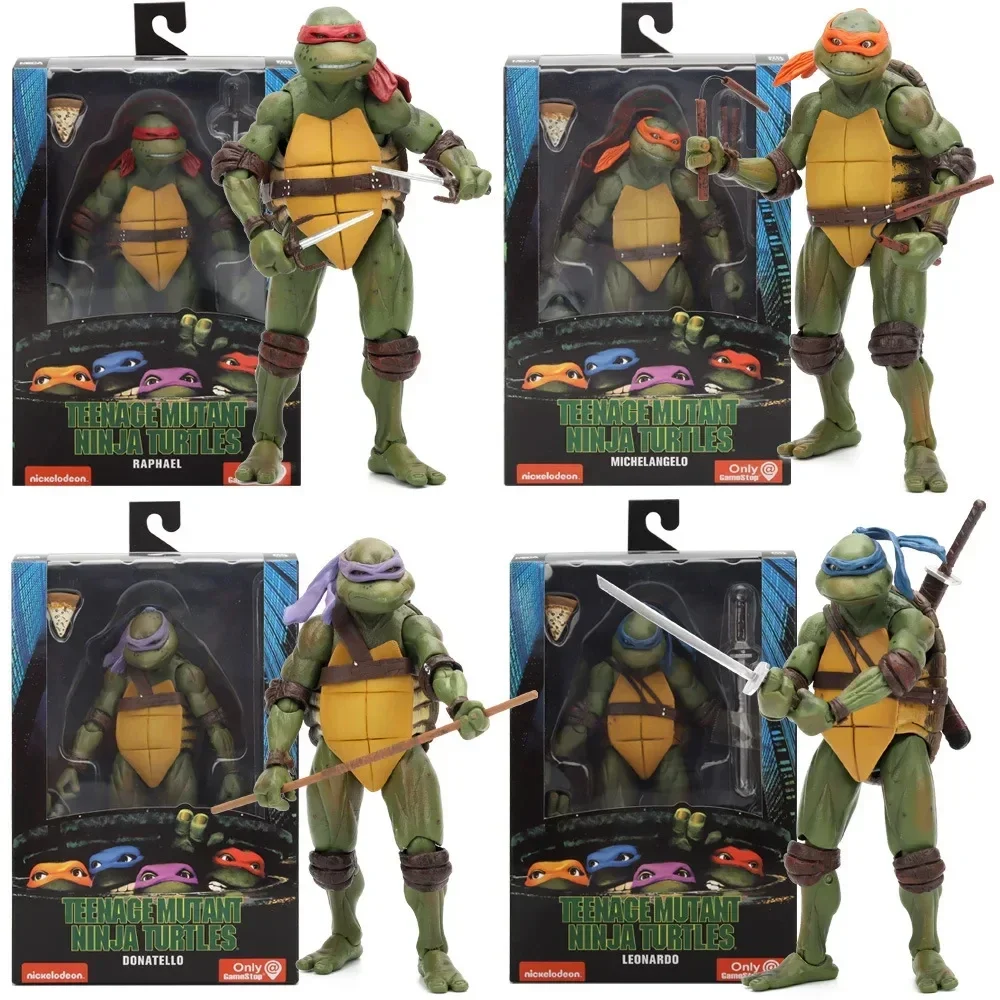 Ninja-Turtle-Anime-Action-Figure-Neca-1990-Film-Version-Edi-o-limitada ...