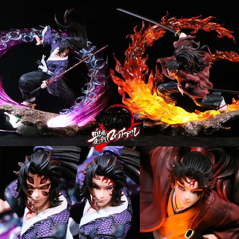 Kokushibo Demon Slayer Figure | Yoriichi Demon Slayer Figure - 35cm ...