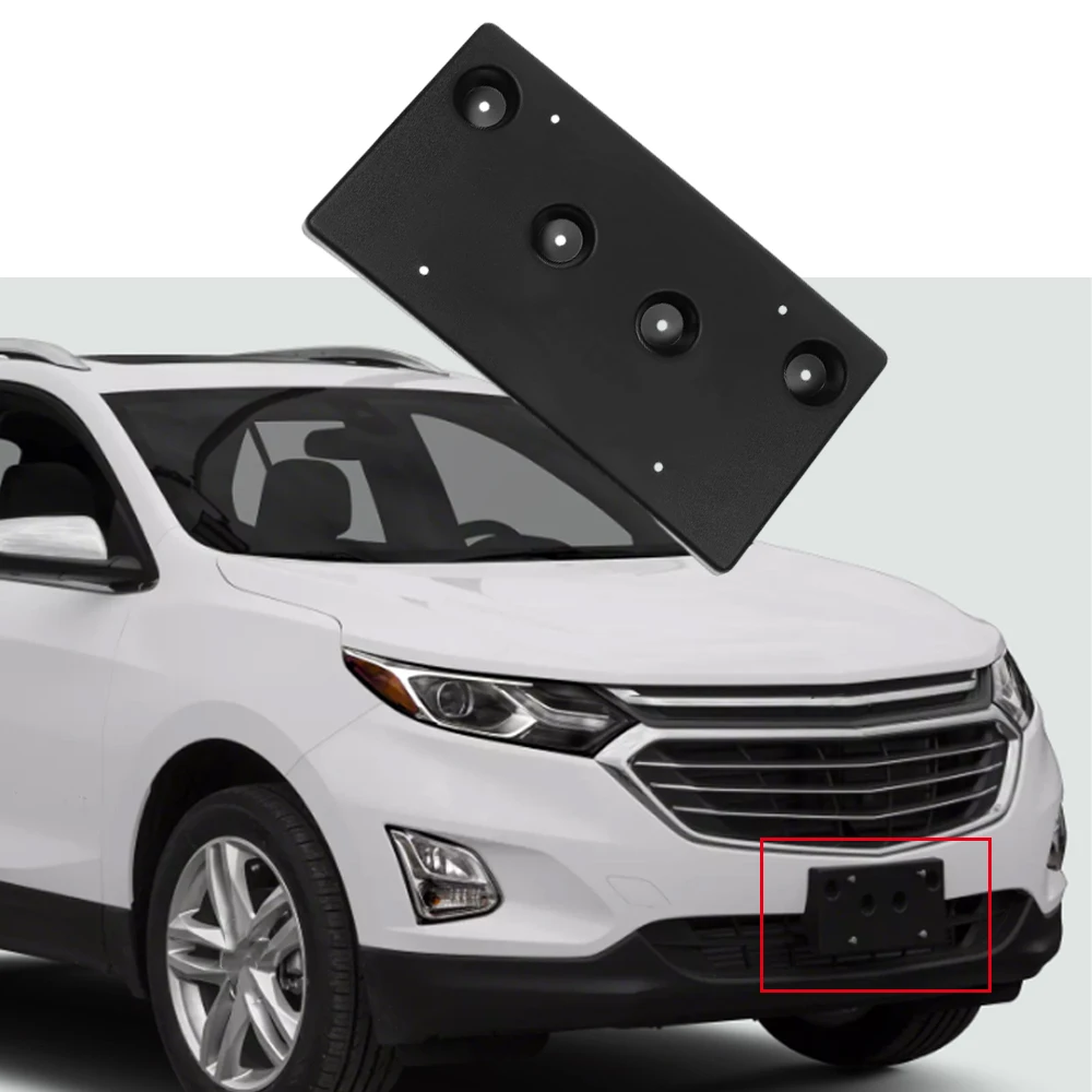 Front bumper license plate frame bracket For Chevrolet Equinox 2018 ...