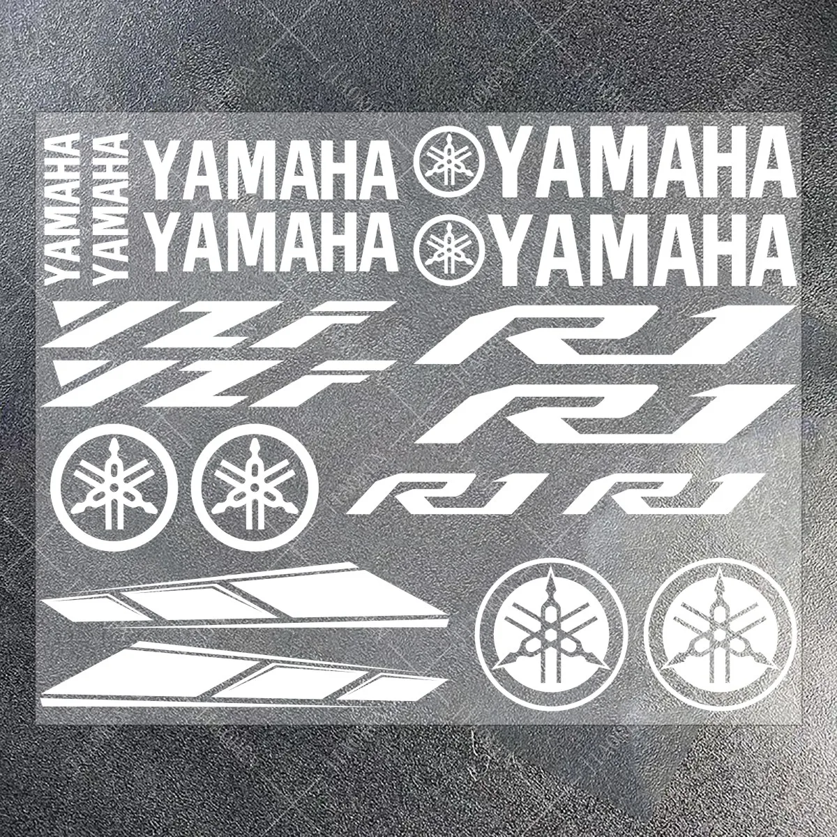 Reflective-Yamaha-R1-Sticker-Logo-Motorcycle-Tank-Yzf-R1-Decal-Vinyl ...