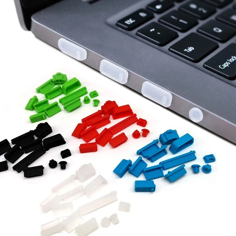 Universal-Notebook-Usb-Silicone-Anti-Dust-Plug-16pcs-Laptop-Dustproof ...