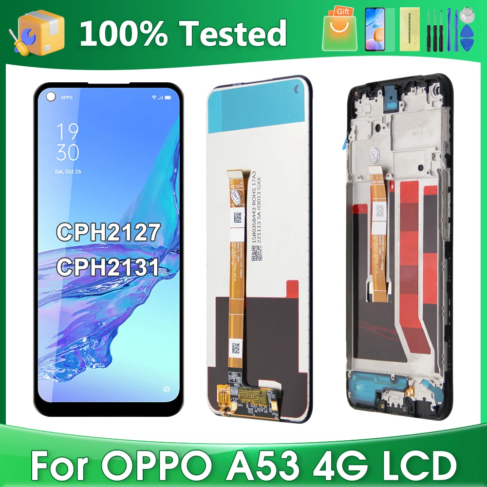 Original-For-Oppo-A53-4G-CPH2127-CPH2131-LCD-Display-Touch-Screen ...