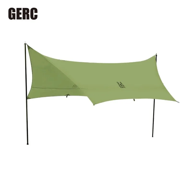GERC-Outdoor-Arched-Hexagonal-Awning-Tent-Camping-TC-Cotton-Picnic ...