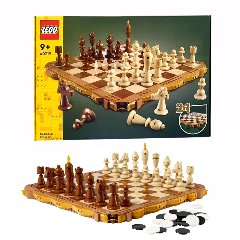 LEGO-40719-Traditional-Chess-Set-Puzzle-Puzzle-Building-Block-Children ...