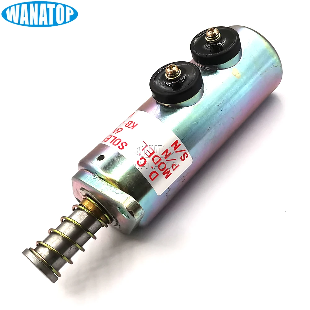 Cut Off Solenoid 6n9988 6n-9988 For Caterpillar Cat 3208 Engine 12v - Valves & Parts - AliExpress