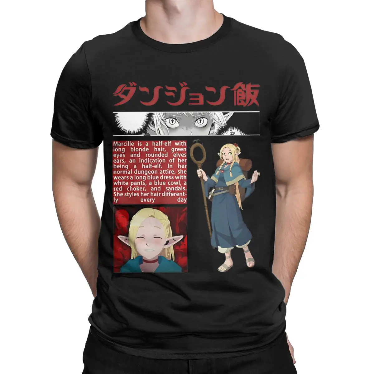 Marcille-Delicious-In-Dungeon-Meshi-T-Shirt-Accessories-Men-Women-s ...