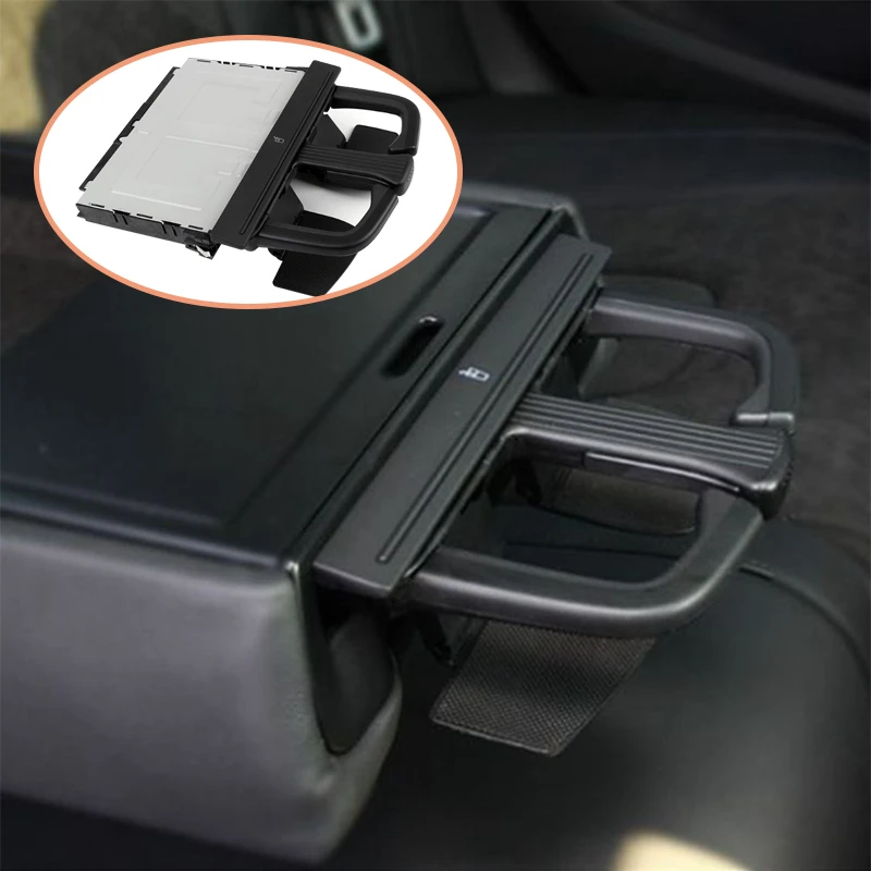 1X Auto Car Center Console Water Cup Holder Beverage Bottle Holder Coin ...