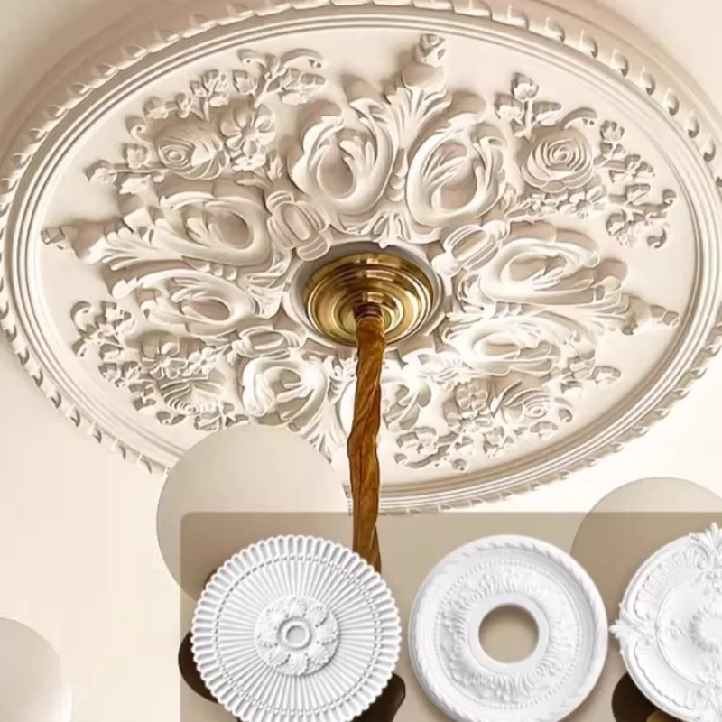 French pu lamp plate Internet celebrity imitation gypsum top surface ...