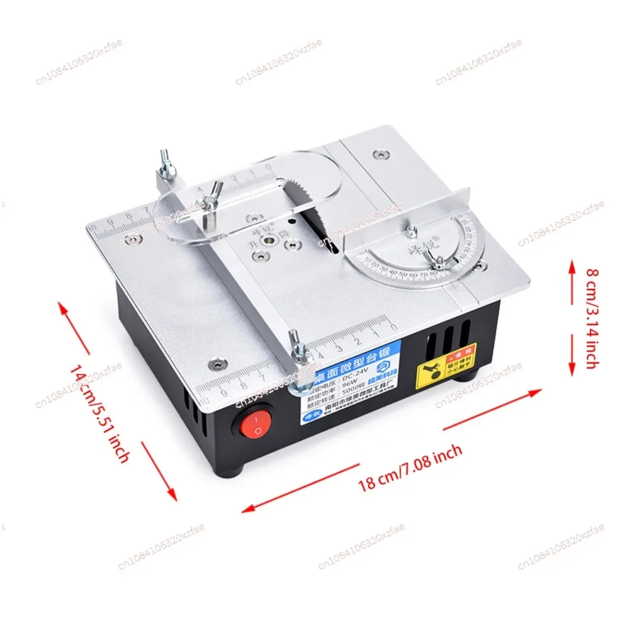 With Vacuum Hose Slicer Mini Table Saw Electric Woodworking Lathe ...