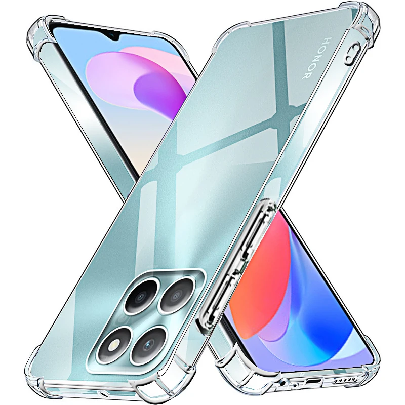 Transparent-Phone-Case-for-Huawei-Honor-X6a-X7a-X8a-X9-X8-4G-5G-X7-X6 ...