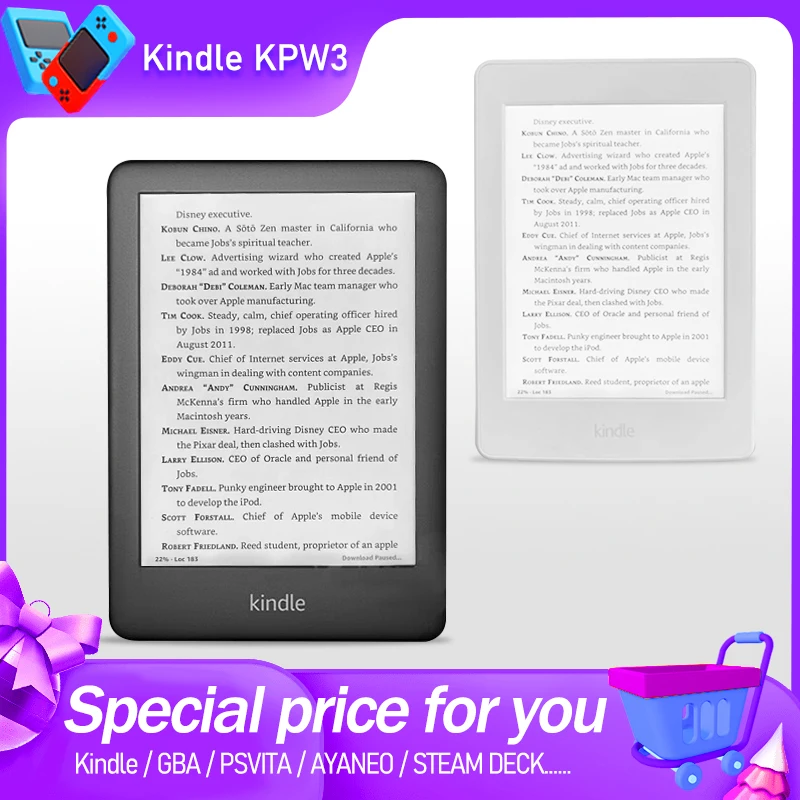 Kindle PaperWhite 3th 300PPI E-Book Reader 6" Touch Ink Screen with ...