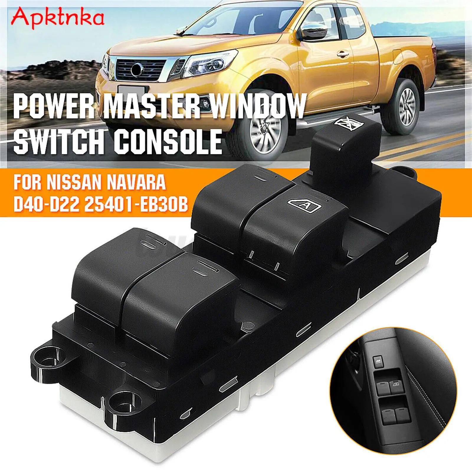 Front-Right-Drive-Side-Master-Electric-Window-Switch-For-Nissan-Navara-D40-Qashqai-Pathfinder ...