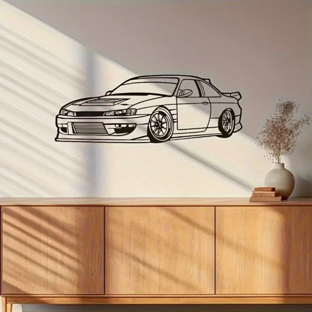 Premium Metal Car Wall Art with Stylish Perspective Design Fits ...