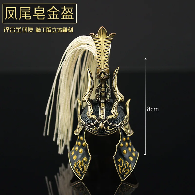 8cm-Metal-Ancient-General-Samurai-Helmet-Hat-Naraka-Bladepoint-Game ...