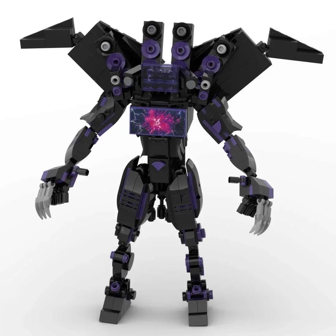 New-MOC-Skibidi-Toilet-Audio-Man-and-Biochemical-Sound-Man-Building ...
