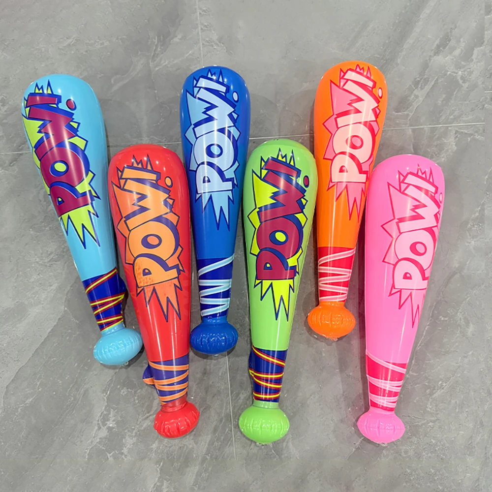6pcs Inflatable POW Baseball Bat Interactive Entertainment And Team ...
