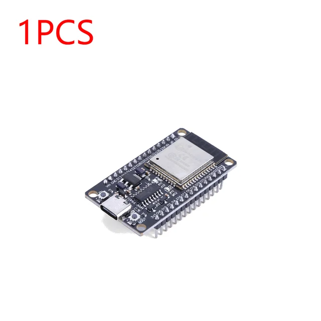 Placa de Desenvolvimento ESP32, ESP32, WROOM-32, 5V, 30Pin, TYPE-C, CH340C, Wi-Fi, Bluetooth ...