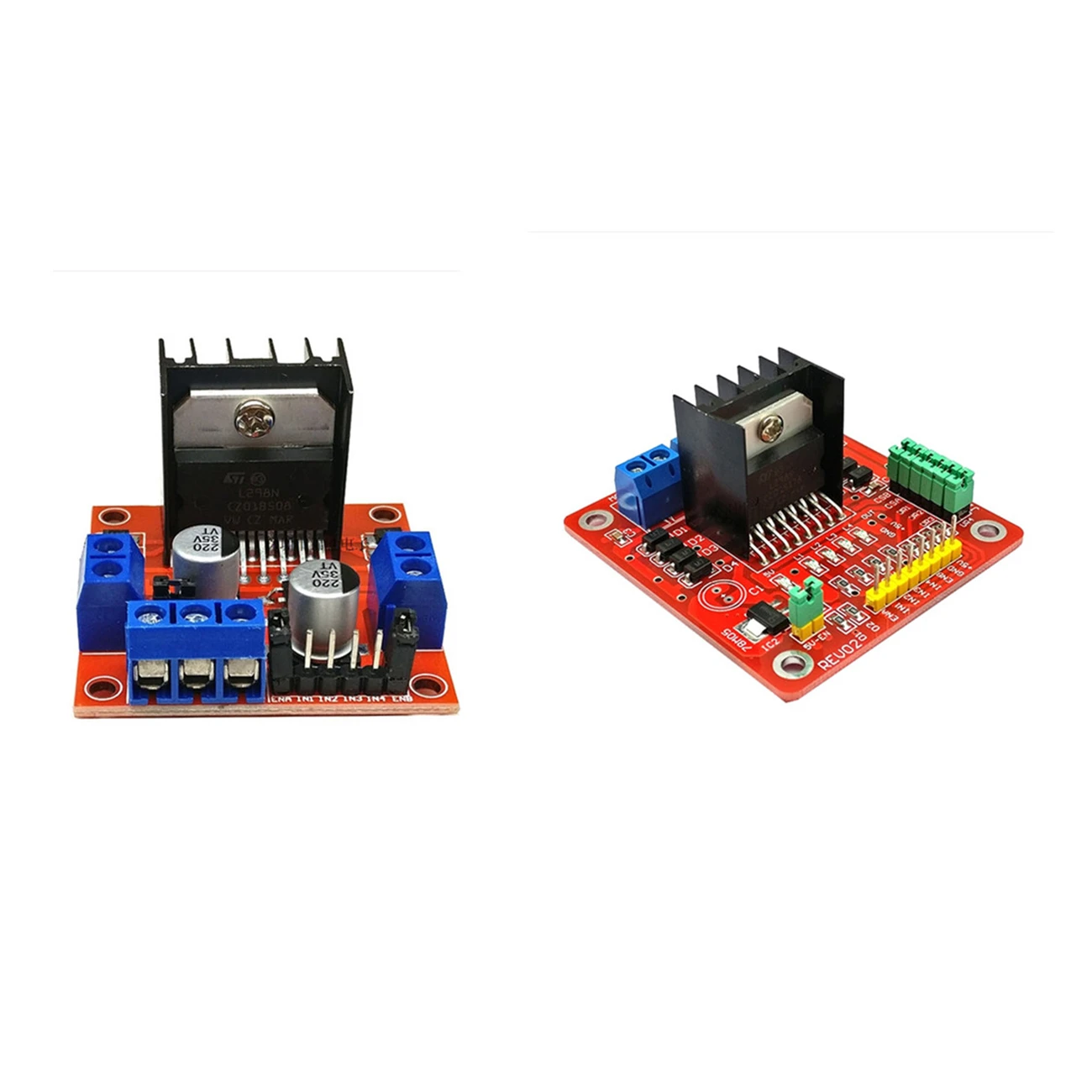 1pcs Dc Motor Drive Module Reversing Pwm Speed Dual H Bridge Stepper ...