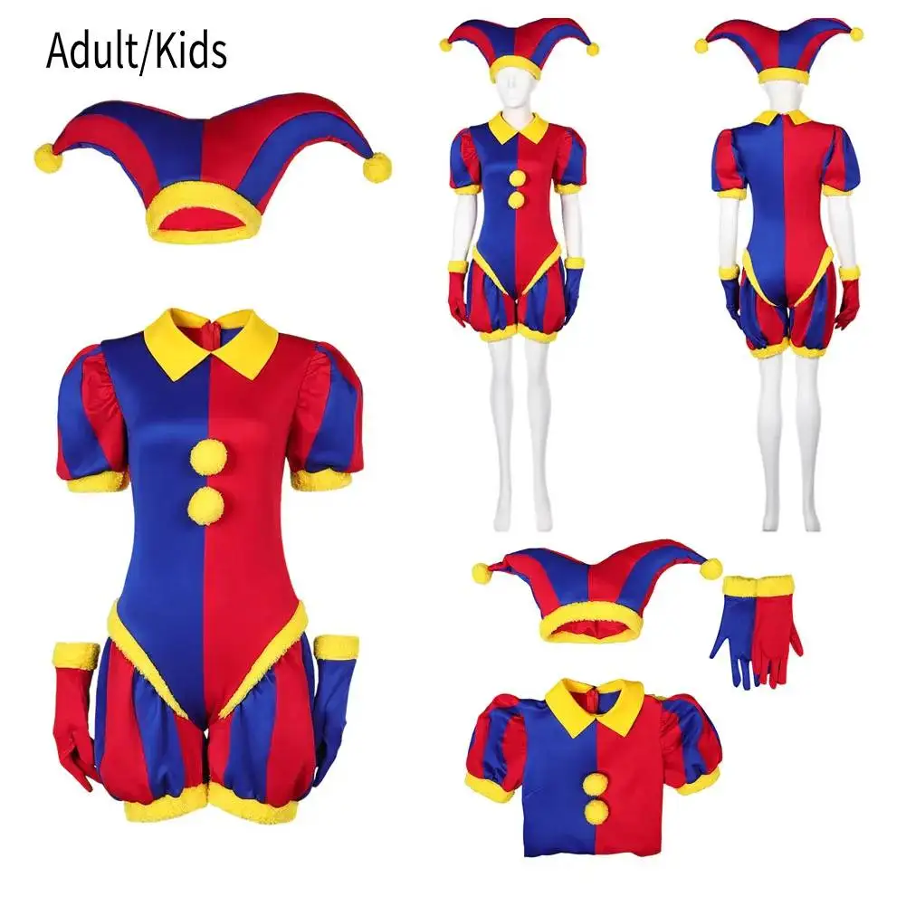 Amazing-The-Digital-Circus-Pomni-Cosplay-Costume-Disguise-Adult-Women ...