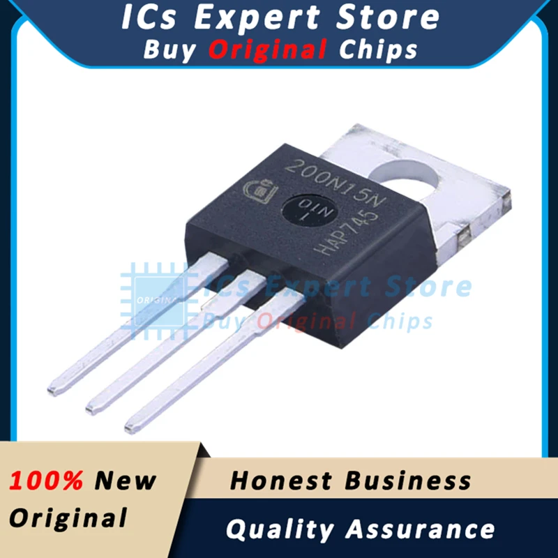 5PCS-LOT-Original-Transistor-IPP200N15N3G-N-Channel-150V-50A-MOSFET-IPP200N15N-200N15N ...