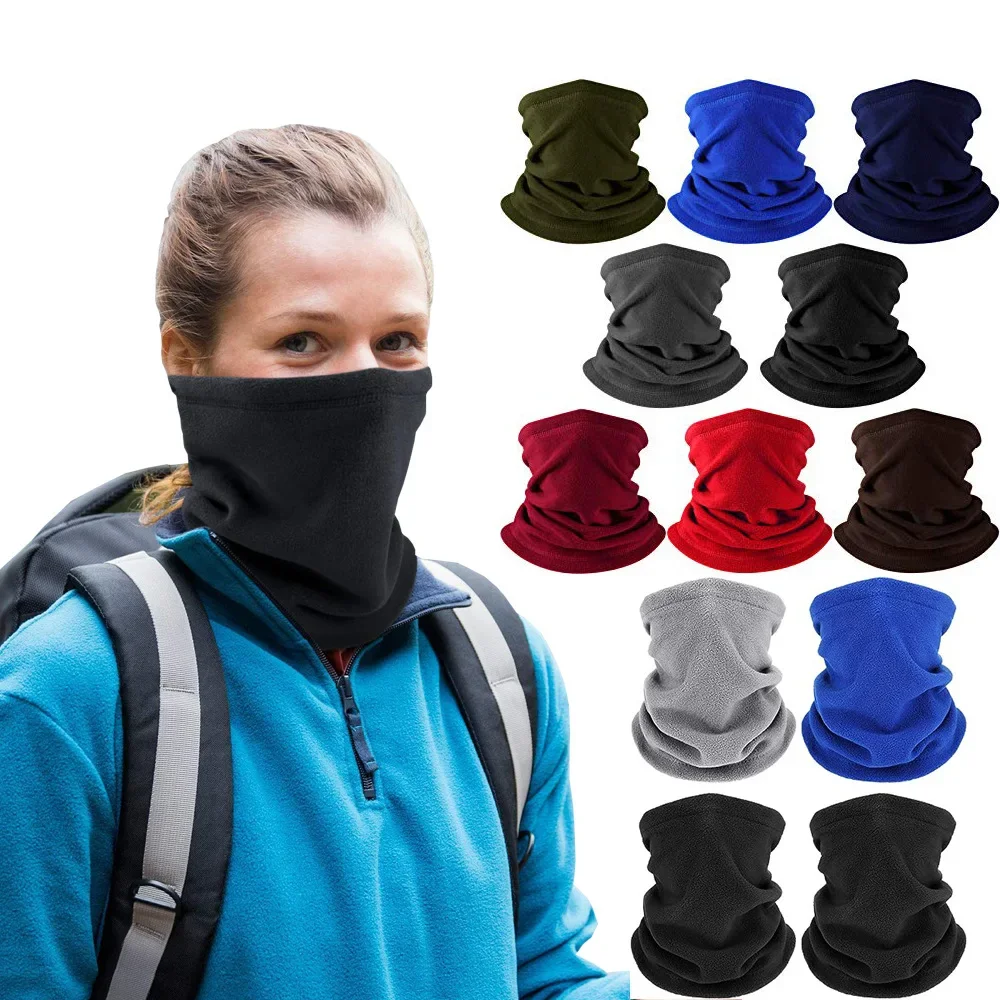 Fleece-Warm-Winter-Windproof-Neck-Tube-Scarf-for-Men-Women-Bandana-Mask ...