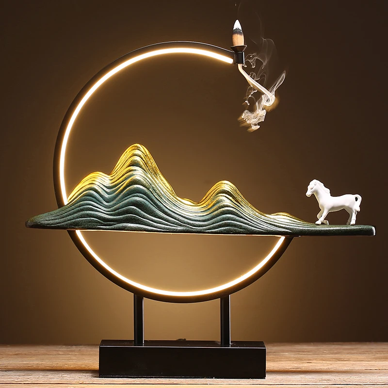 Backflow-Air-Freshener-Incense-Burner-Waterfall-Electric-Ceramic ...