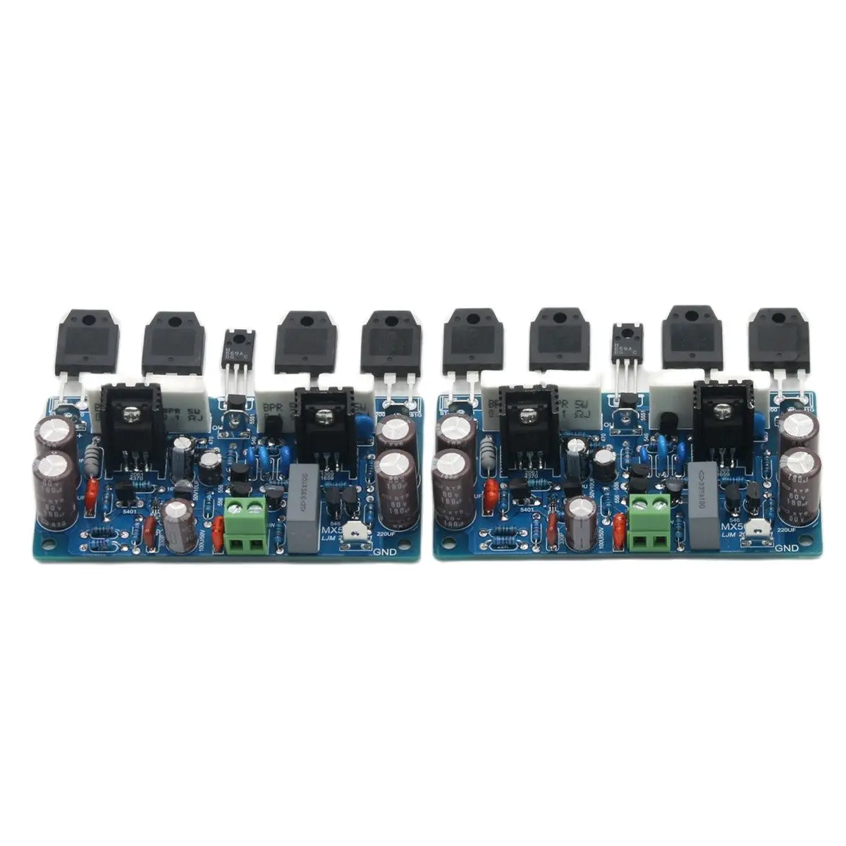 Mx50x2 estéreo de alta fidelidade placa de amplificador de potência de duplo canal 150w * 2 kit ...