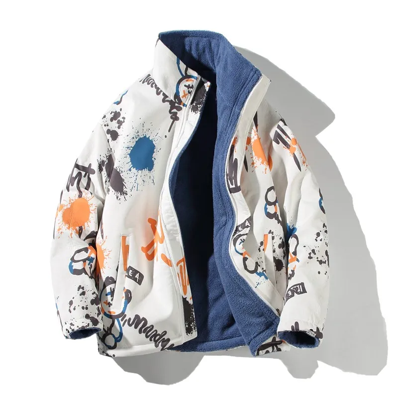 Trendy-Printed-Plush-Inner-Lining-With-Thickened-Insulation-Winter ...