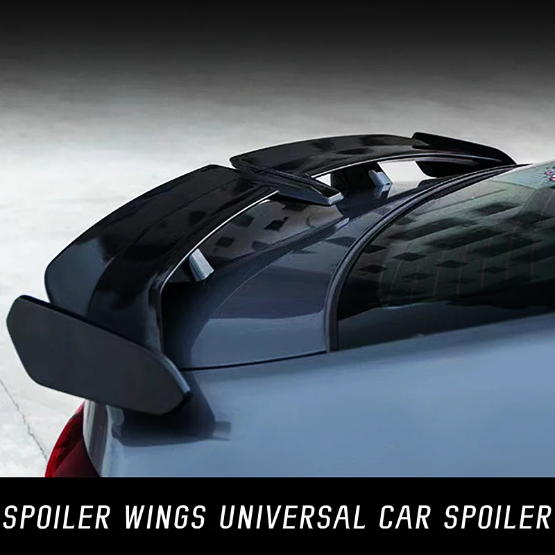 Car-Styling-Carbon-Fiber-Spoiler-Wings-DIY-Refit-Trunk-Lid-Universal ...