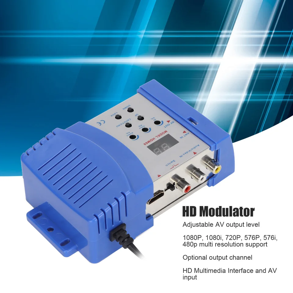 Rf To Hdmi Converter Electrical Distribution Modulator Digital RF HDMI ...