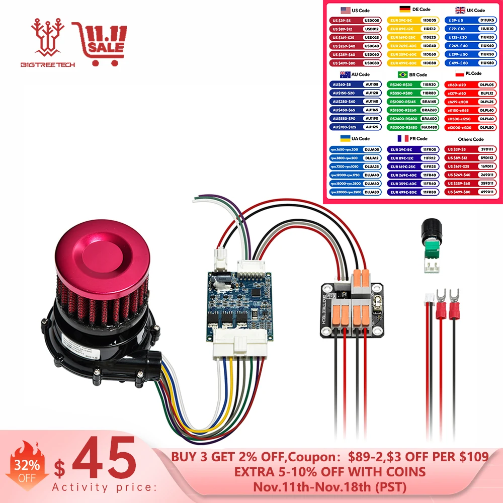 BIGTREETECH-Universal-Turbo-Kit-24V-Brushless-Centrifugal-Air-Blower-WS7040-Blower-Fan-6-5kpa ...