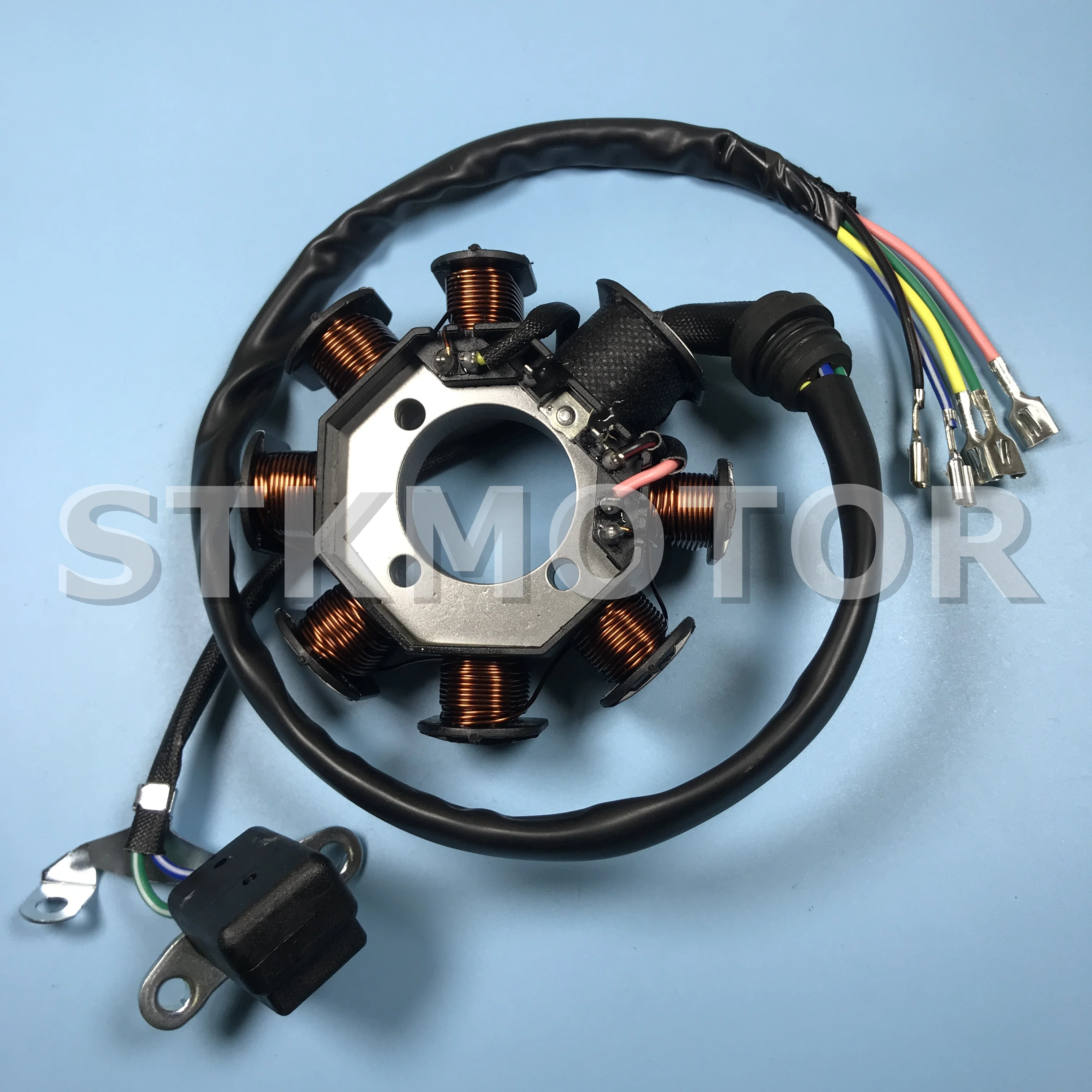 Bashan 200cc Atv Quad Stator Magneto Assy For Bs200 Bs200s-7 200 Atv ...