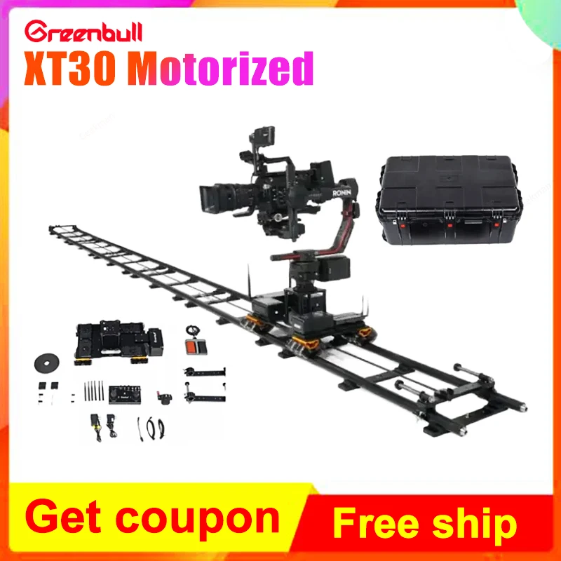 Greenbull-XT30-16-Wheel-Track-Dolly-Motion-Slider-Track-Shooting-System ...